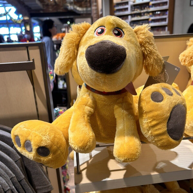2023 Disney Parks Up Dug The Pixar Dog From Up Big Feet 10" Plush NWT ...