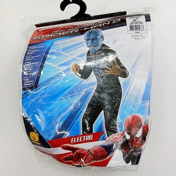 The Amazing Spider Man 2 Electro Costume For Kids