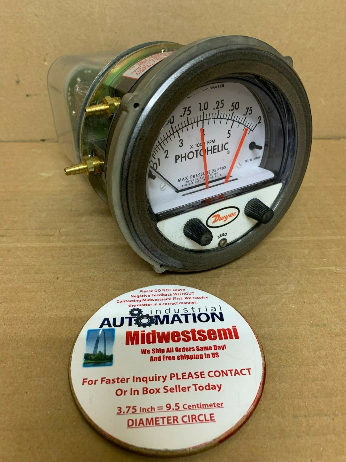 DWYER 3002AV PHOTOHELIC PRESSURE SWITCH 25PSIG SHIPS SAME DAY | eBay