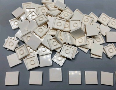NEW LEGO® 100 White Tiles 2 x 2 Flat Smooth Pieces | eBay