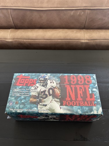 1998 Topps Football Complete Set Sealed | eBay