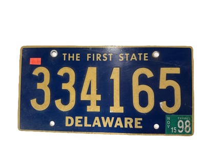 delaware license plate | eBay