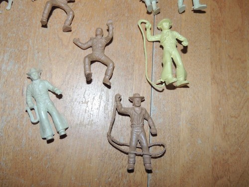 50s Marx Roy Rogers Rodeo Playset #3690, figures, horses, wagon, accs ...