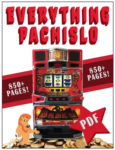 Pachislo Slot Machine Manual 900+ Pages EVERYTHING PACHISLO - READ ...