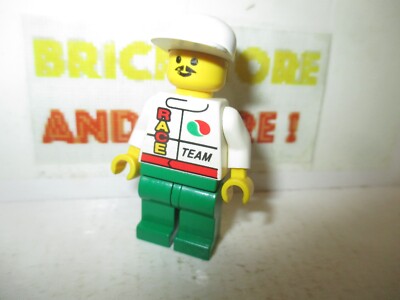 Lego - Minifigures - Octan - Race Team Green Legs White Cap 6568 oct015 ...