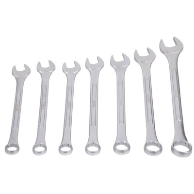 Sunex Tools 9707MA 7 Piece Metric Raised Panel Jumbo Combination Wrench ...
