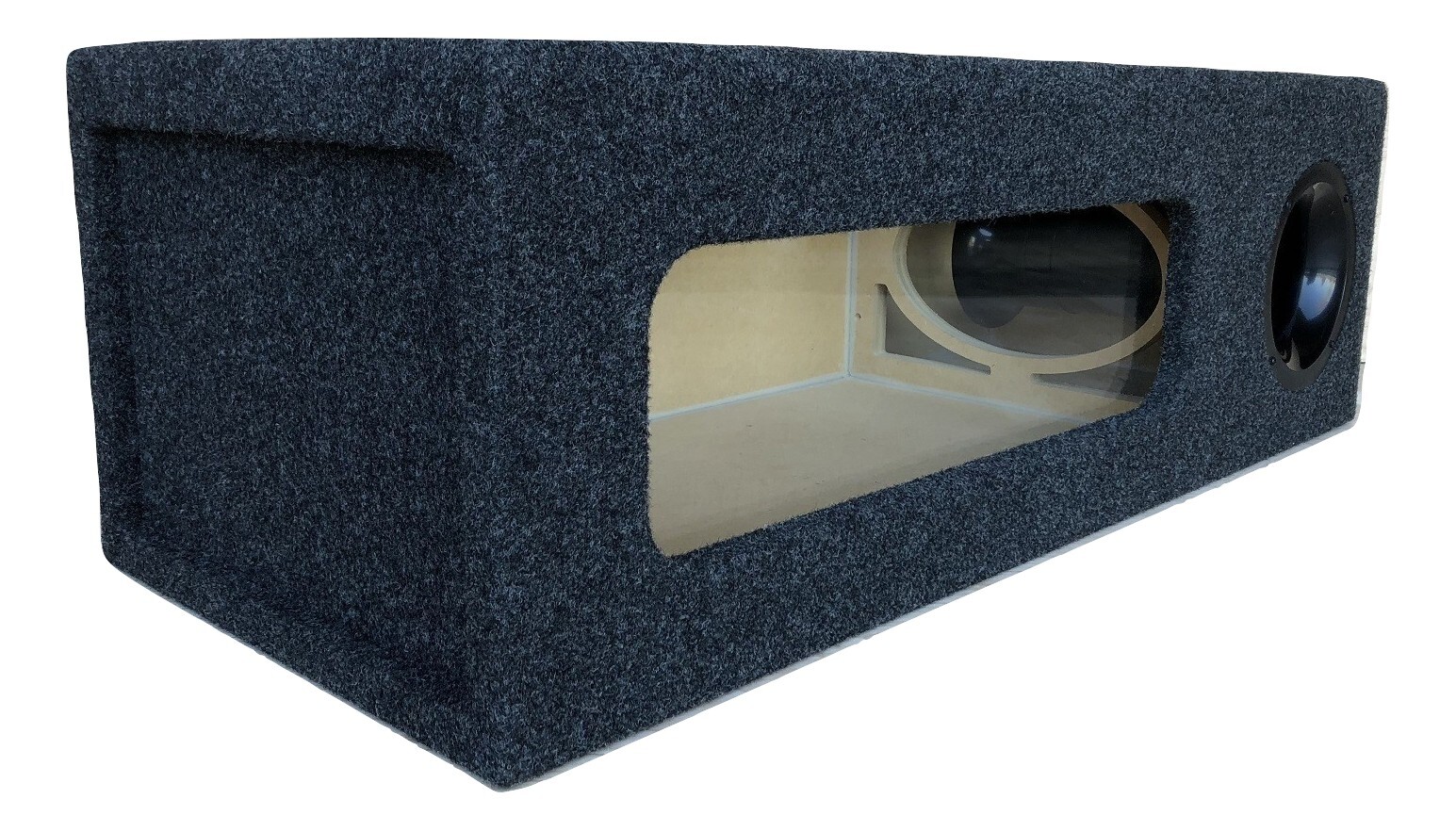 Custom Ported Sub Box Enclosure for 2 10" JL Audio 10W6v3 10W6 Subs ...