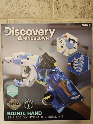 STEM Building DISCOVERY KIDS Toy Kit- Bionic Robotic Hand Model Set ...