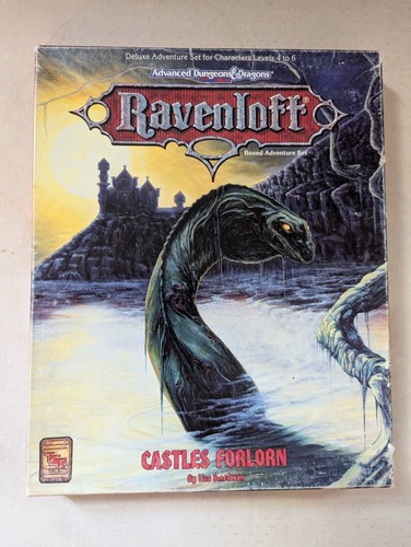 Castles Forlorn (AD&D Ravenloft) (Vintage Original) (with maps) | eBay