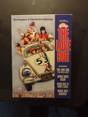 Herbie the Love Bug: Complete 4-Film Collection Walt Disney Don Knotts ...