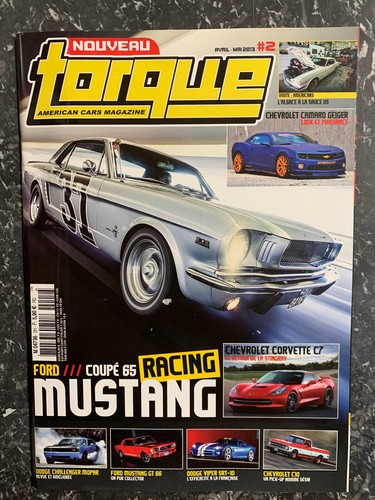 Magazine Torque N°2 avec poster - AMERICAN CARS MAGAZINE | eBay