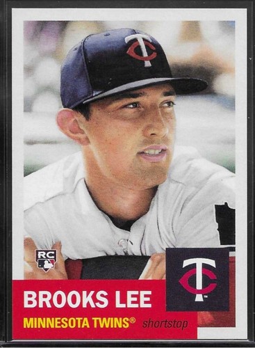 2025 Topps MLB® Living Set® # 825 BROOKS LEE RC Minnesota Twins 1,545 ...