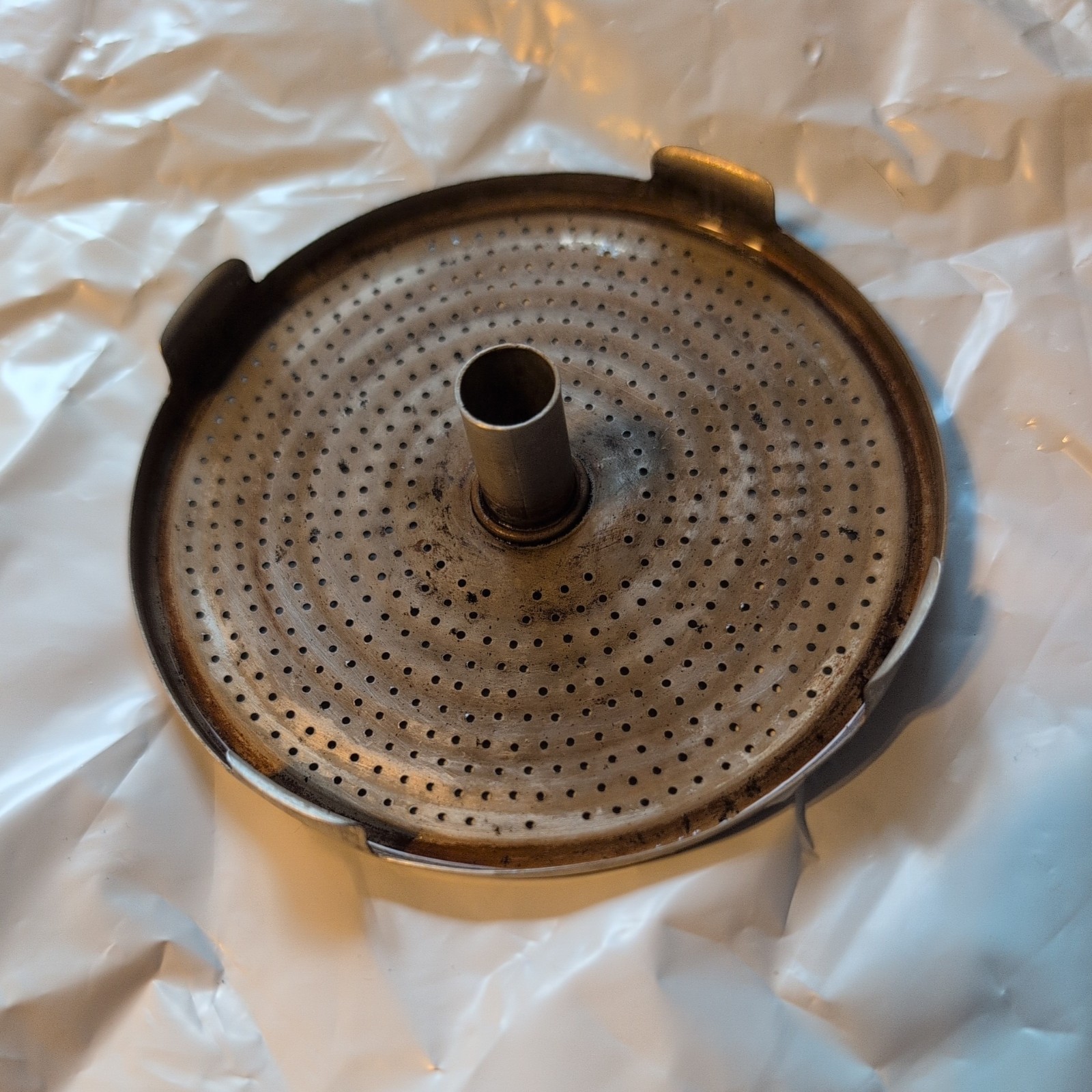 Vintage Pyrex Glass Percolator Coffee Pot Parts Metal Strainer | eBay