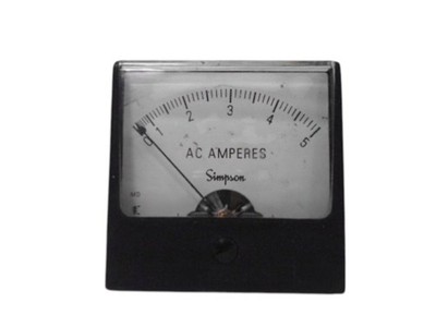 SIMPSON 1257 AC METER 5A UNMP | eBay
