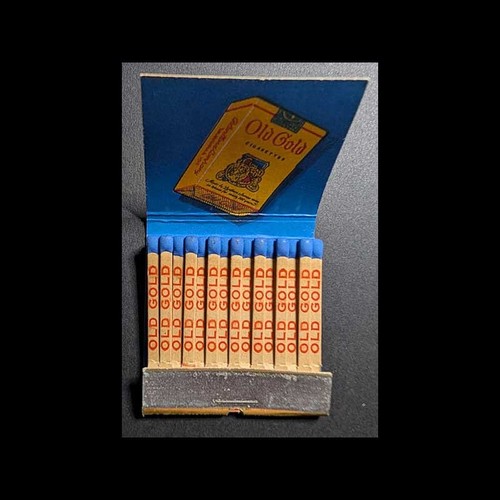 Printed Stick Matchbook Full Book Old Gold Cigarettes | eBay