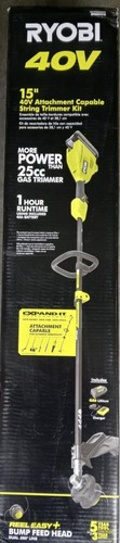 RYOBI 40V 15 in Expand-It Cordless Battery Attachment Capable String ...