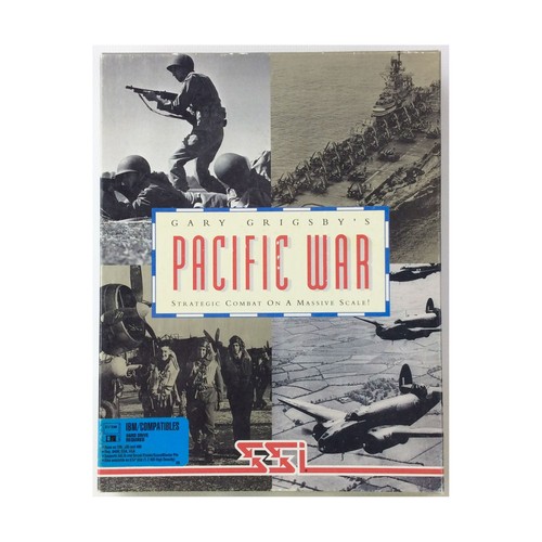 SSI Computer Wargame Pacific War Software (boxed) VG+ 16685141785| eBay
