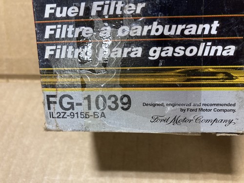 GENUINE OEM FORD MOTORCRAFT FG-1039 FUEL FILTER free Shipping VOLUME ...