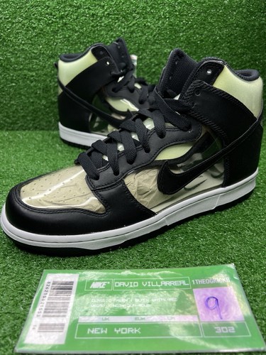 Nike Dunk High CDG COMME DES GARCONS CLEAR - Size 9 | eBay Australia