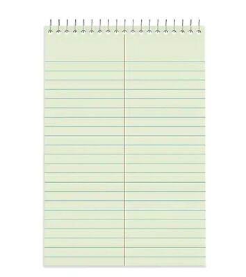 MyOfficeInnovations Steno book 9" x 6" 80 Sheets Gregg Ruled Dozen ...