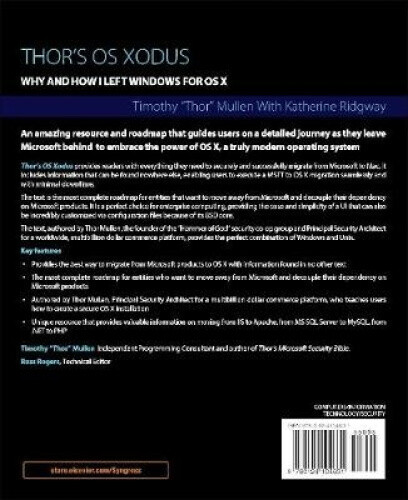 Thor's OS Xodus: Why And How I Left Windows For OS X 9780124104631 | eBay