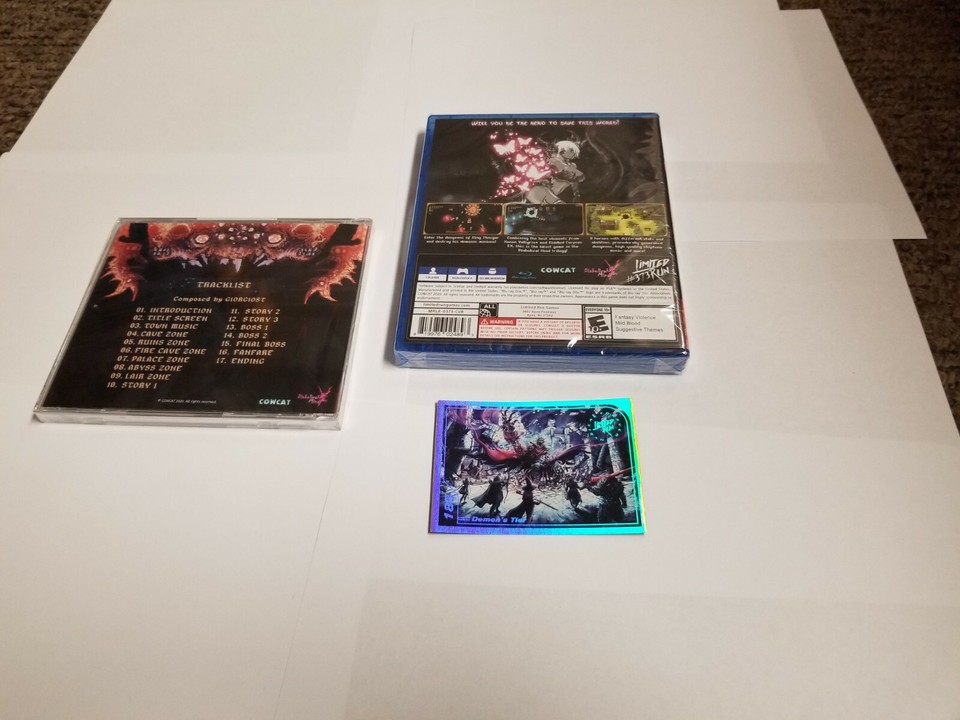 Demon's Tier+ PS4 playstation 4 new (Game + Soundtrack) | eBay