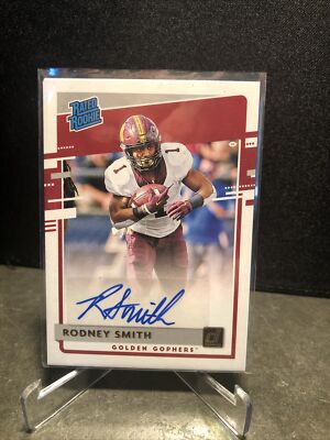 RODNEY SMITH 2020 Donruss Rated Rookie Auto PANTHERS | eBay