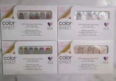 Color Street Lot Of 4 Sugar High, METAstrong, Throwing Shade, Frontline ...