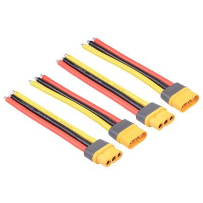 2 Pairs Male Female Prewired MR60 3 Pin Connector 30A 10cm AMASS | eBay