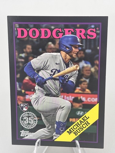 2023 Topps Update Michael Busch RC ‘88 Topps Baseball Black /299 Card ...