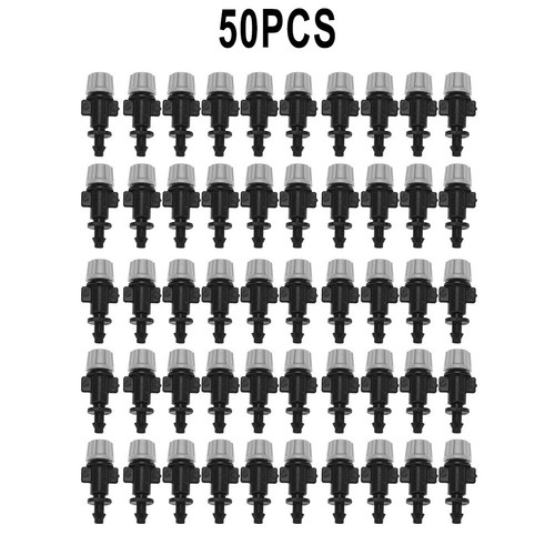 50Pc/Set Plastic Water Misters Misting Sprayer For Garden Drip ...