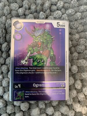 Ogremon | EX1-059 R | Rare | Purple | Classic Collection | Digimon TCG ...