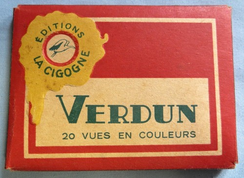 Vintage 1950s Verdun France 20 Color Photograph Portfolio | eBay