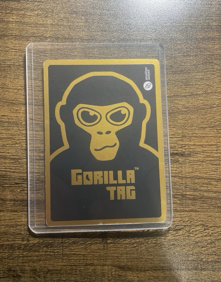 Holographic Gorilla Tag Trading Card Monke Monke | eBay