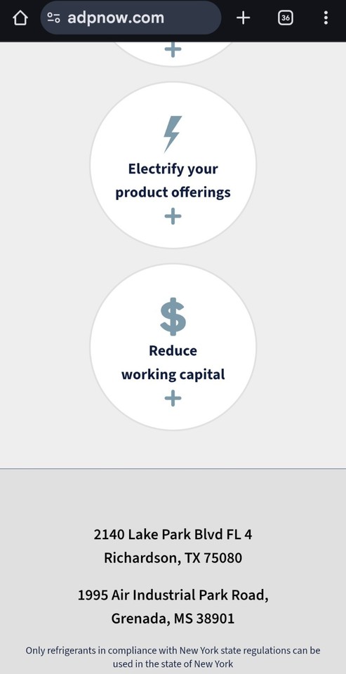 ADP Air Conditioner Coil AC 2Ton L-H 14.5" Uncased Evaporator | eBay