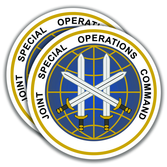 JOINT SPECIAL OPERATIONS COMMAND DECALs U.S. 2 Stickers Bogo Military ...