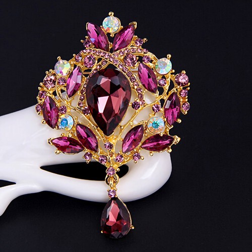 Brooch Pin Water Drop Wear-resistant Fashion Brooch Pin Durable | eBay