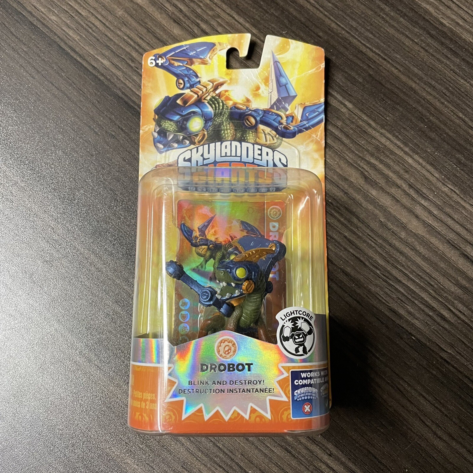 Activision Skylanders Giants Lightcore Single Character Drobot Action ...