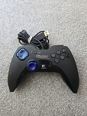 Logitech Wingman Action Pad PC USB Game Pad Controller - VINTAGE RARE ...
