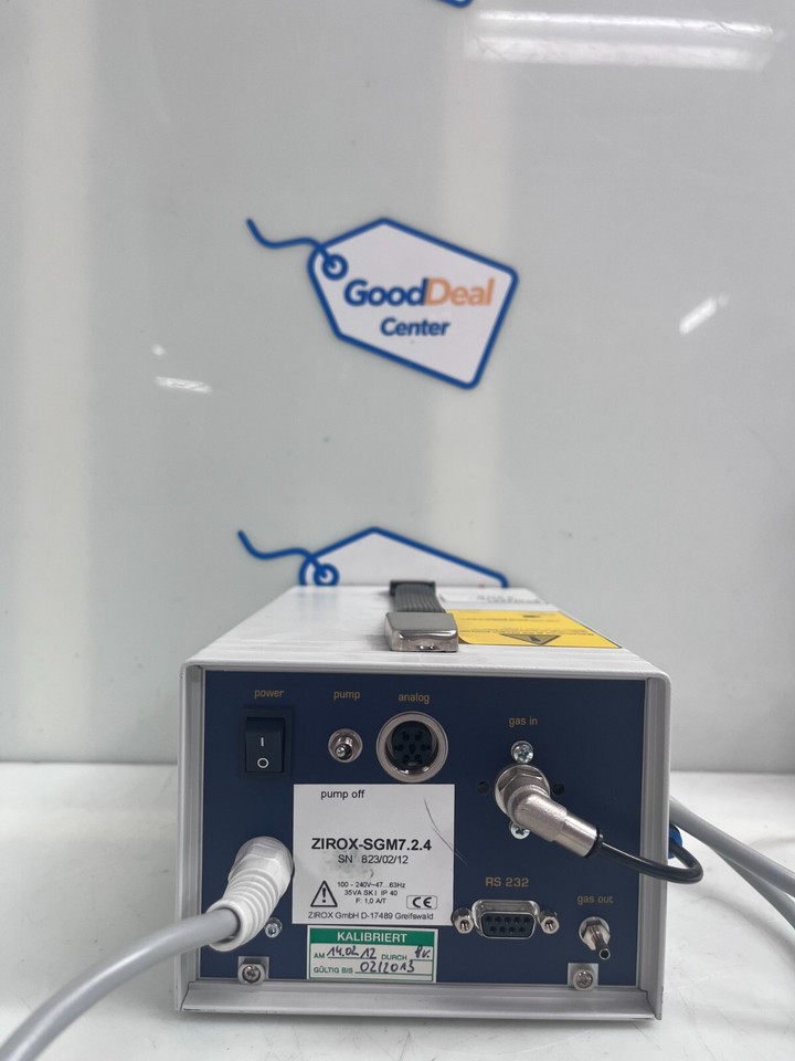 ZIROX SGM7.2.4 Oxygen Analyzer 3306 | eBay UK