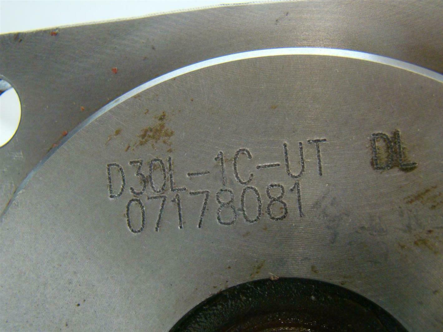 GEARTEK D-Series D30 Hydraulic Pump, MODEL D30L-1C-UT, 1-1/4"-14 TOOTH ...