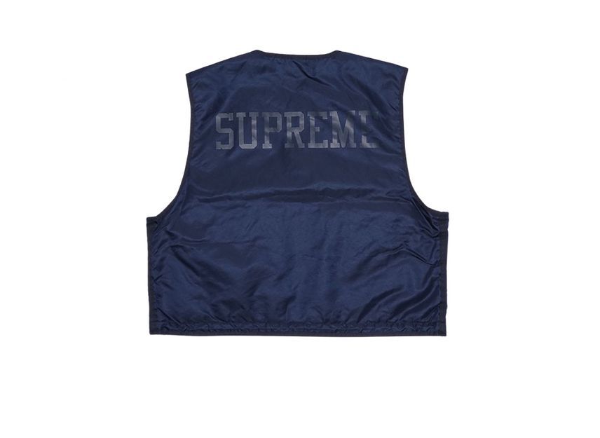 Supreme 2-in-1 MA-1 Vest Navy | eBay