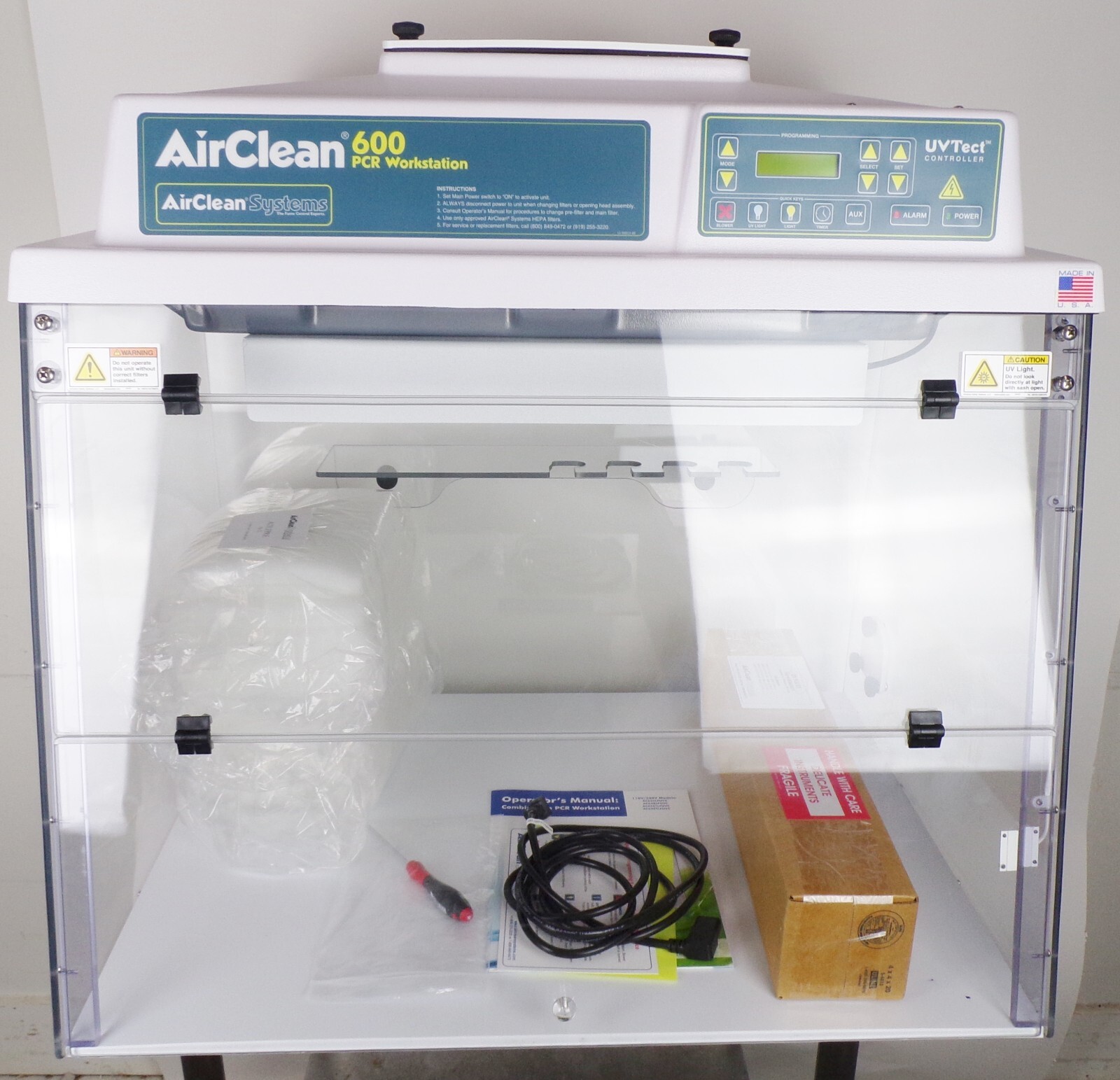 AirClean Systems AirClean 600 PCR WorkStation AC632LFUVC with ...