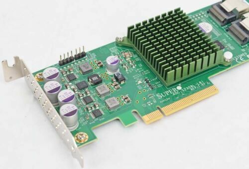 AOC-S2308L-L8I (LSI 9207-8i) IT MODE HBA PCI-E 3.0 SAS2308 ZFS UNRAID ...