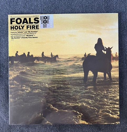 Foals Holy Fire 2013 RSD Vinyl LP w/ Gold 7" /5000. *SEALED ...
