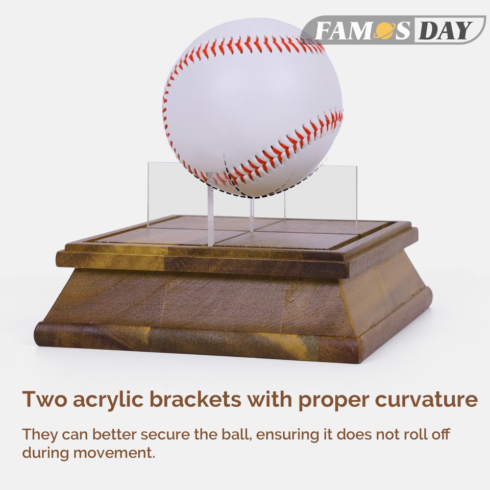 Clear Acrylic Baseball Display Case Cube Box for Autographed Balls ...