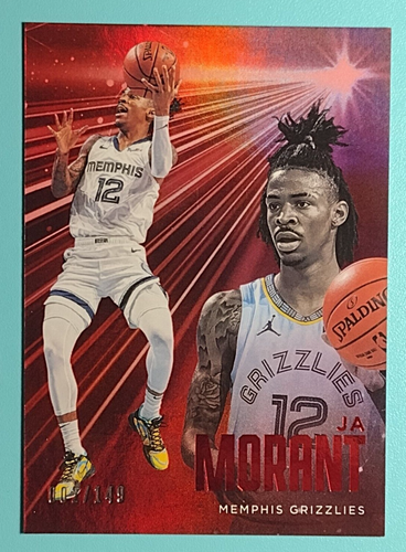 2022-23 Panini Illusions Ja Morant Red SP #2/149 - Memphis Grizzlies | eBay