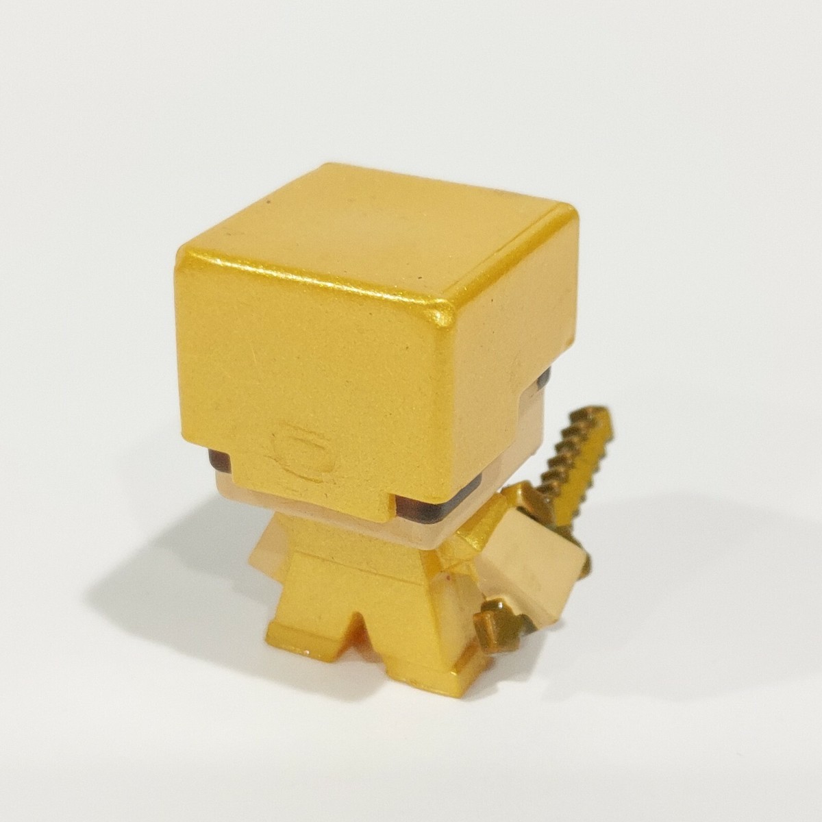 Minecraft Foto's Van Steve Met Gouden Pantser Serieus, Waar Schaalt