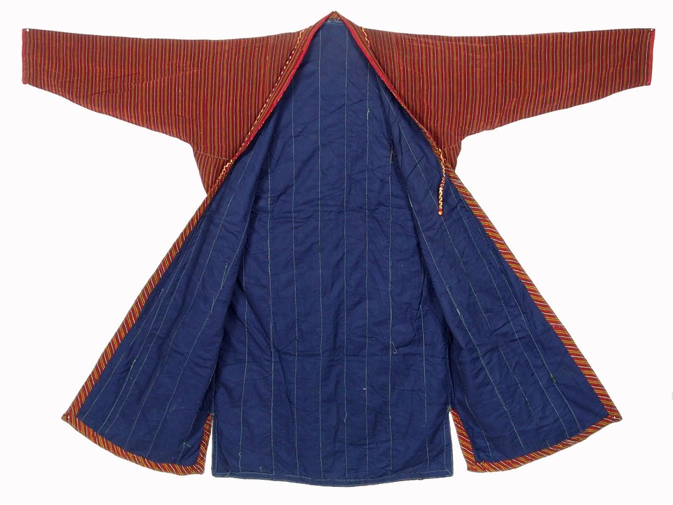 Turkmen antique silk Chapan coat Chirpy seiden antik Afghan Mantel ...