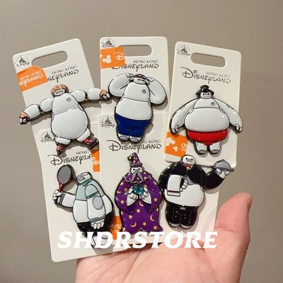 Disney Pin authentic Baymax 6 pins set HKDL disneyland exclusive | eBay